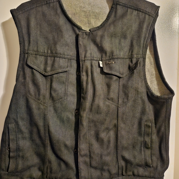 First Mfg | Jackets & Coats | First Mfg Murdock Mens Denim Vest | Poshmark